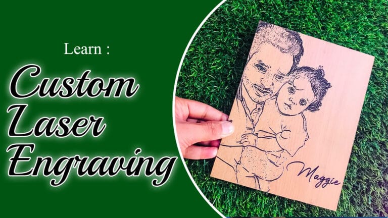 Master Custom Laser Engraving in 10 Min with AI & Photoshop