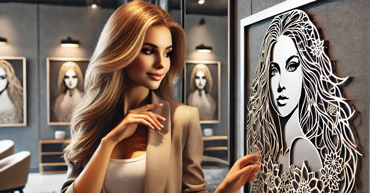 Metal Portrait Art – Master the Art of Laser Cutting in Just 3 Hour